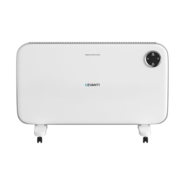 Devanti Electric Convection Heater Panel White 2000W – Factory Direct ...