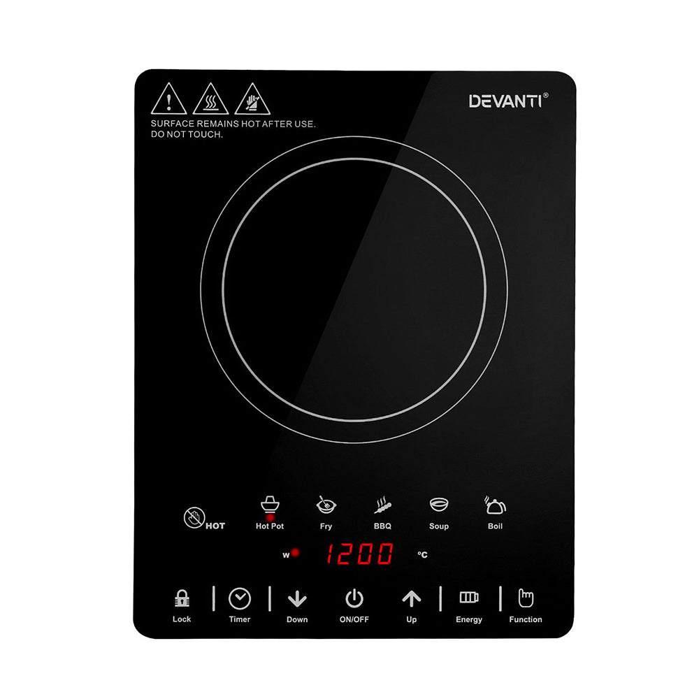 Devanti Electric Ceramic Cooktop 30cm – Factory Direct Australia