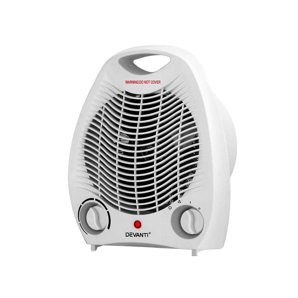Devanti Electric Fan Heater 2000W – Factory Direct Australia