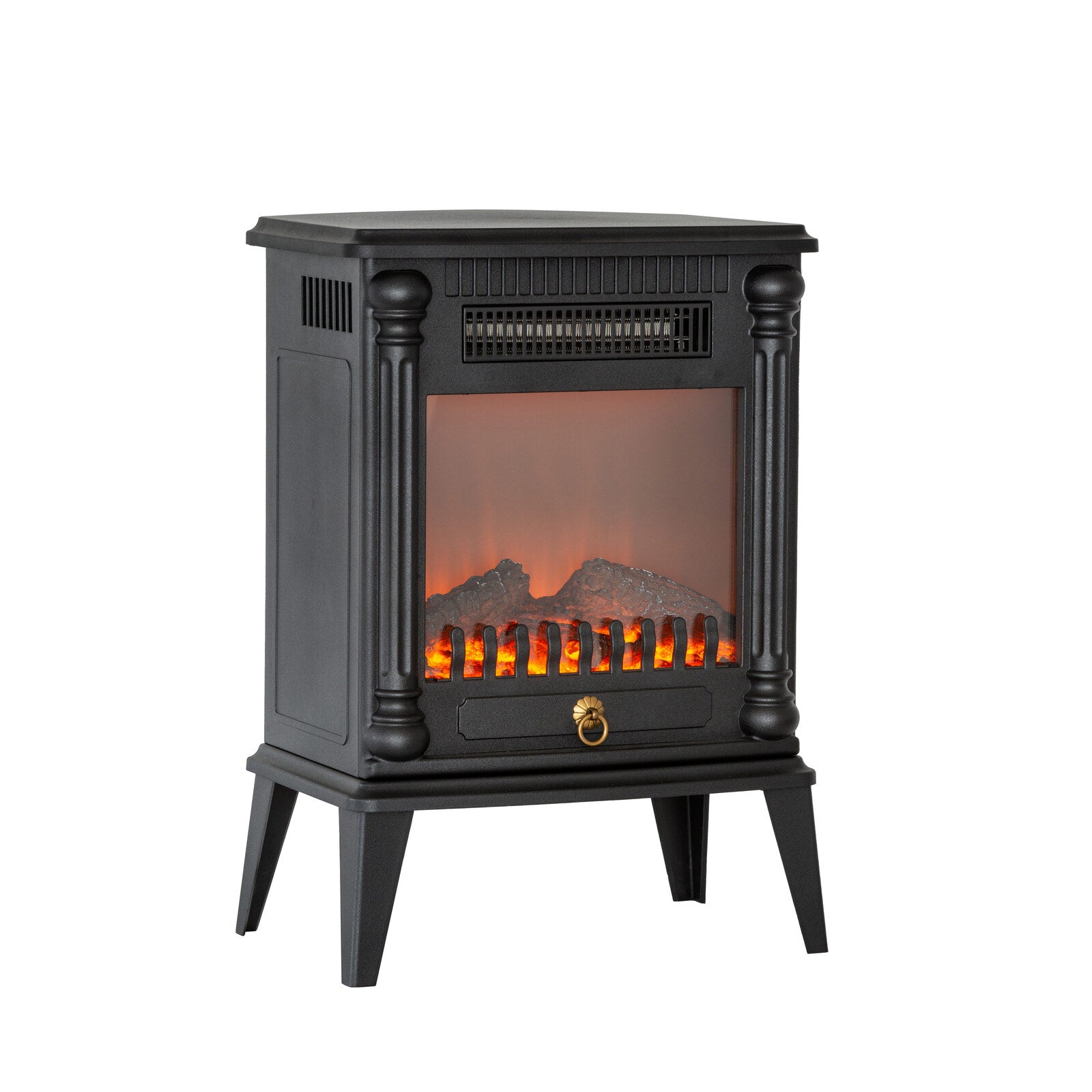 Electric Log Fireplace Heater with Overheat Protection – Factory Direct ...
