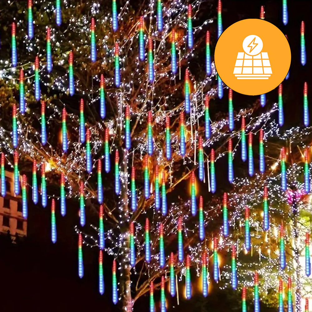 Solar Hanging Meteor LED Tubes – 8 Pack, 30cm - Cool White – Factory ...